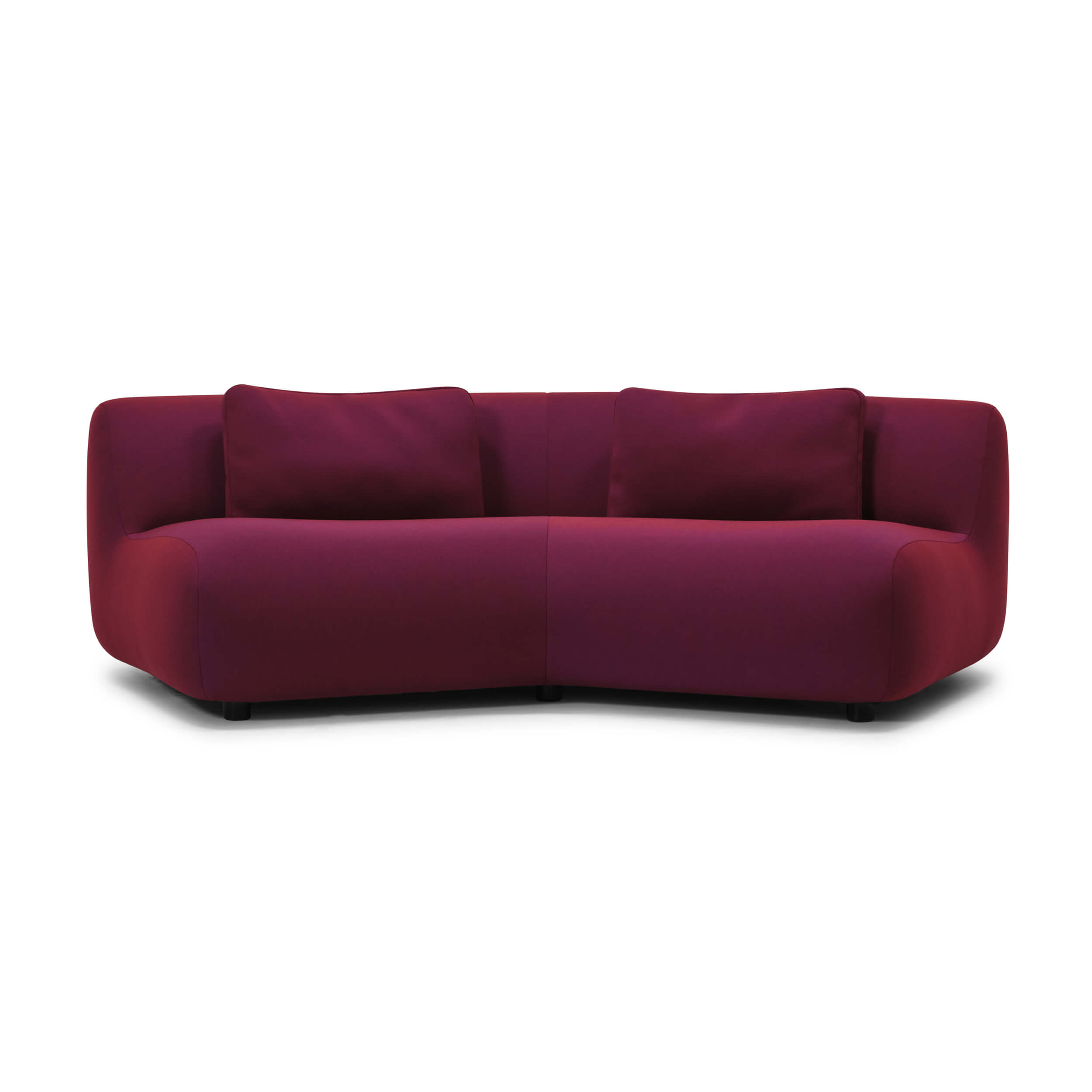 Bird Angled Corner Seat - Modern Curved Sofa | EQ3
